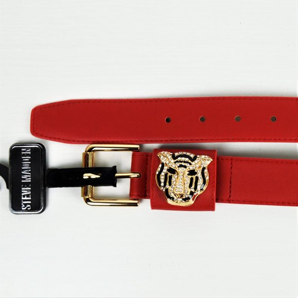 Steve Madden | Accessories | Nwt Steve Madden Rhinestone Tiger Head ...